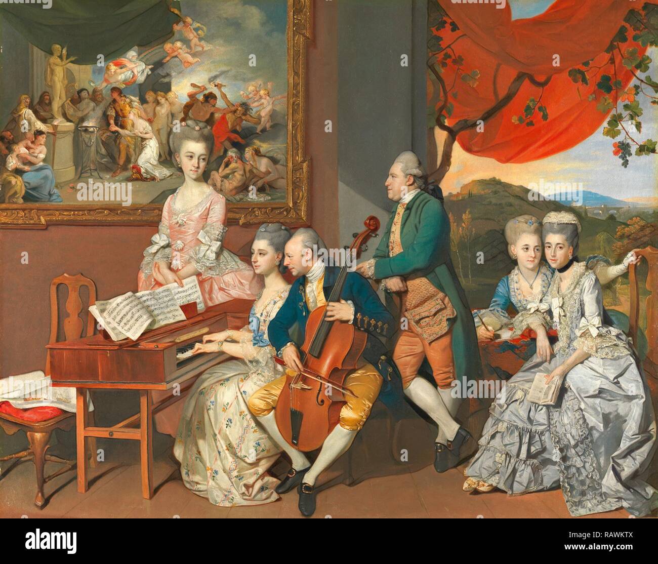 The Gore Family with George, 3rd Earl Cowper George, 3rd Earl Cowper ...