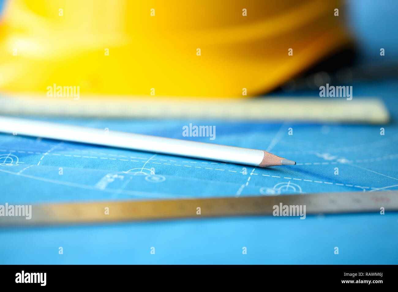 drawing engineer education design Stock Photo - Alamy