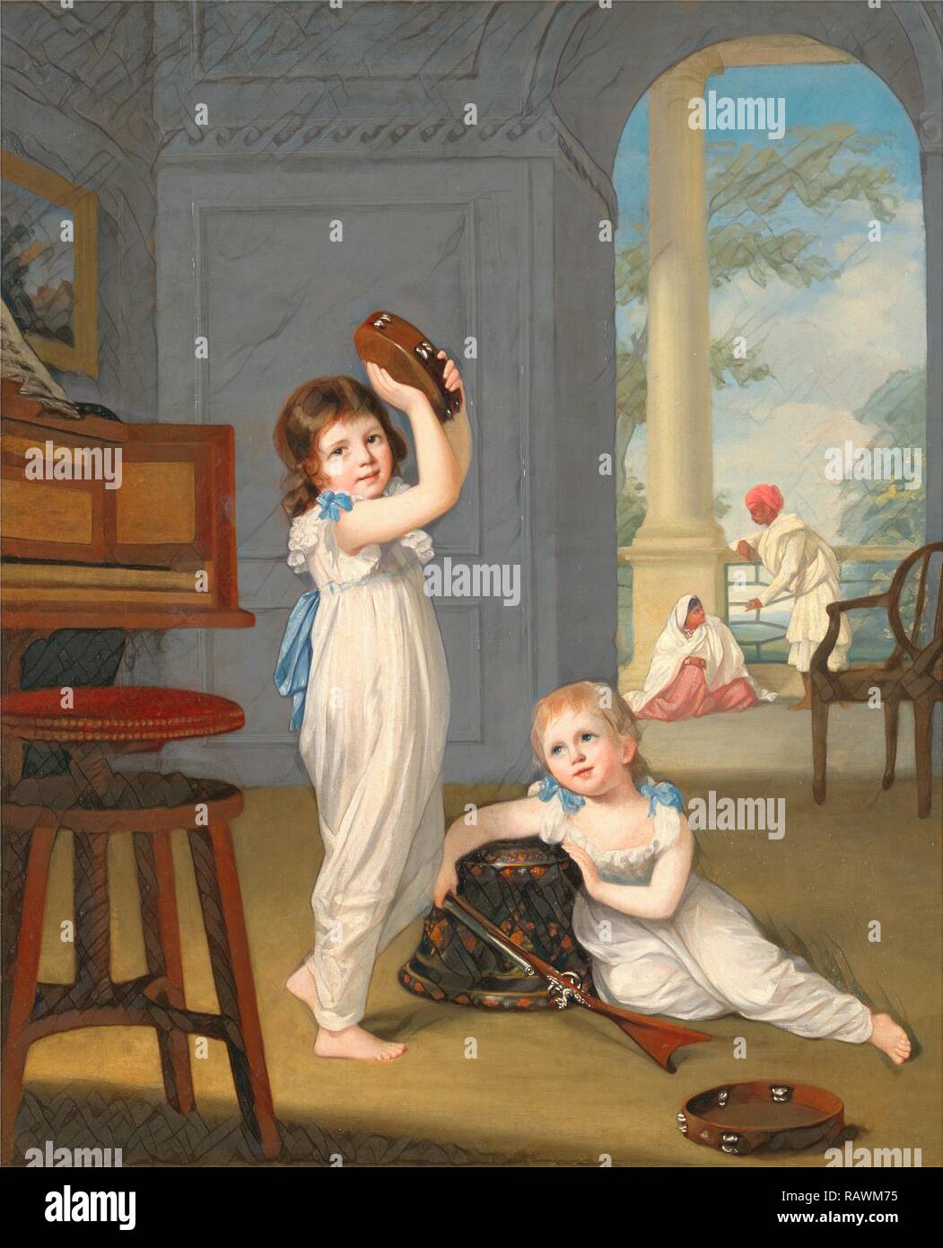 Emily and George Mason, Arthur William Devis, 1762-1822, British ...
