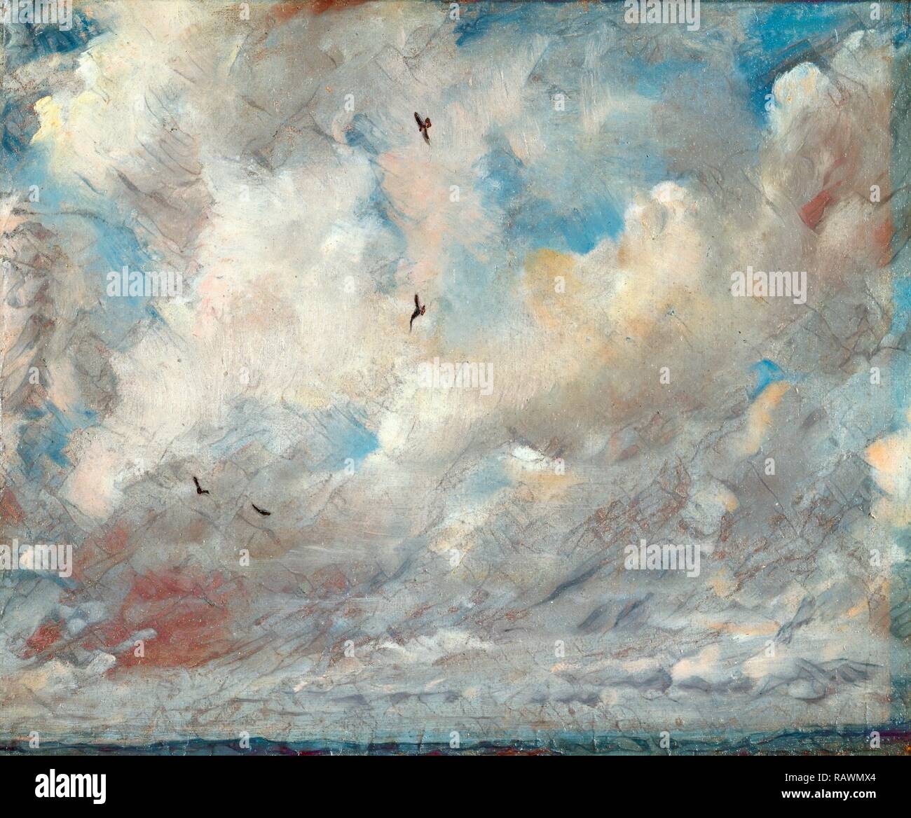 Cloud Study Stratocumulus Cloud, John Constable, 1776-1837, British ...