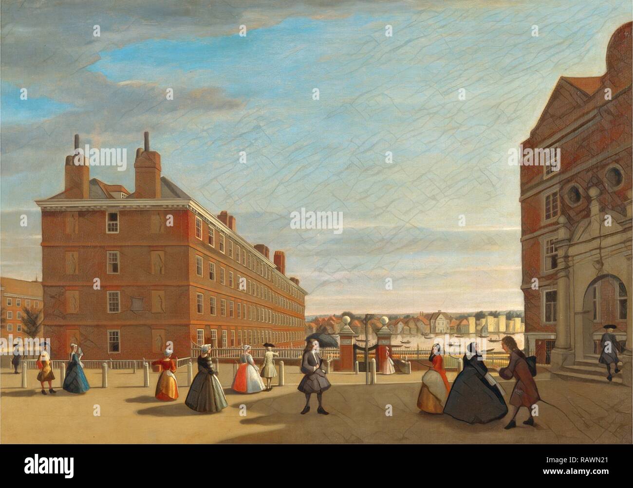 The Paper Buildings, Inner Temple, London View of the Paper Buildings ...