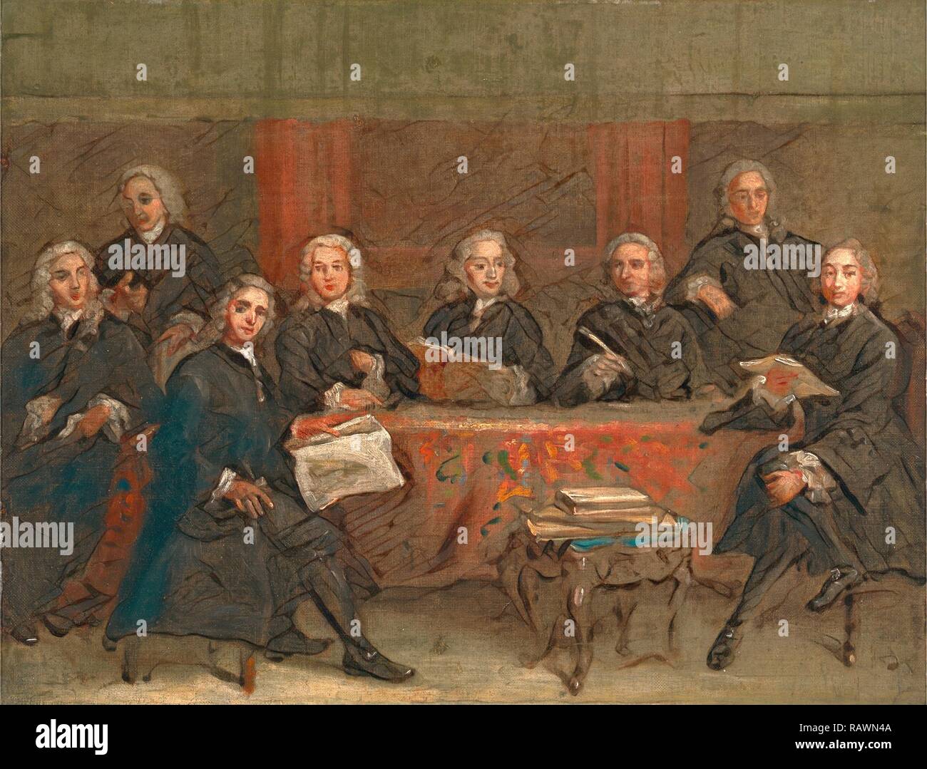 Study for a Group Portrait, Joseph Highmore, 1692-1780, British ...