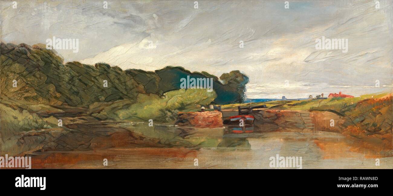 Hanham Lock on the Avon, William James Muller, 1812-1845, British ...