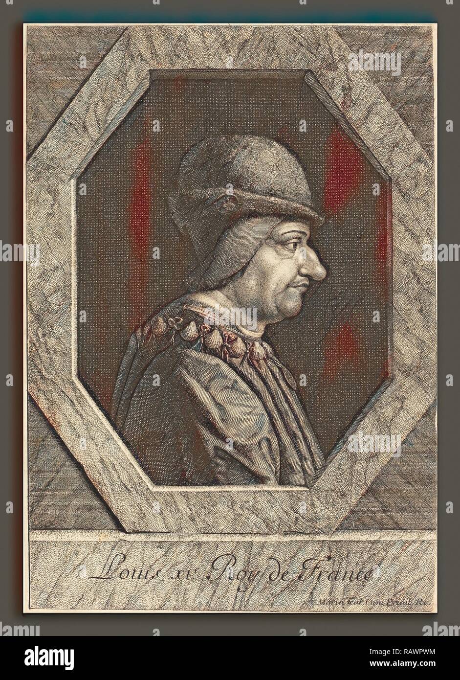 Jean Morin (French, c. 1600 - 1650), Louis XI, etching, engraving, and ...