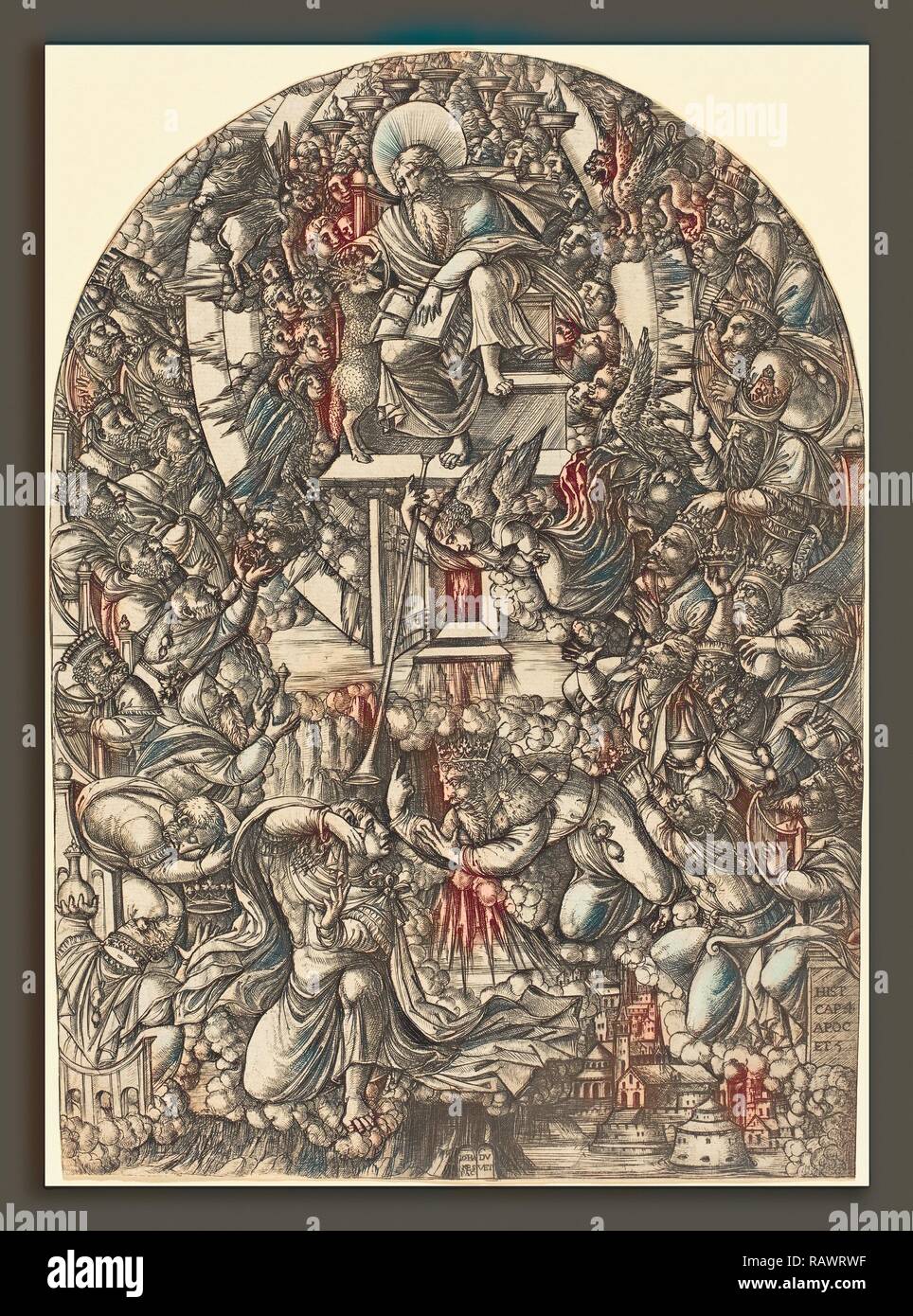 Jean Duvet (French, 1485 - c. 1570), Saint John Summoned to Heaven ...