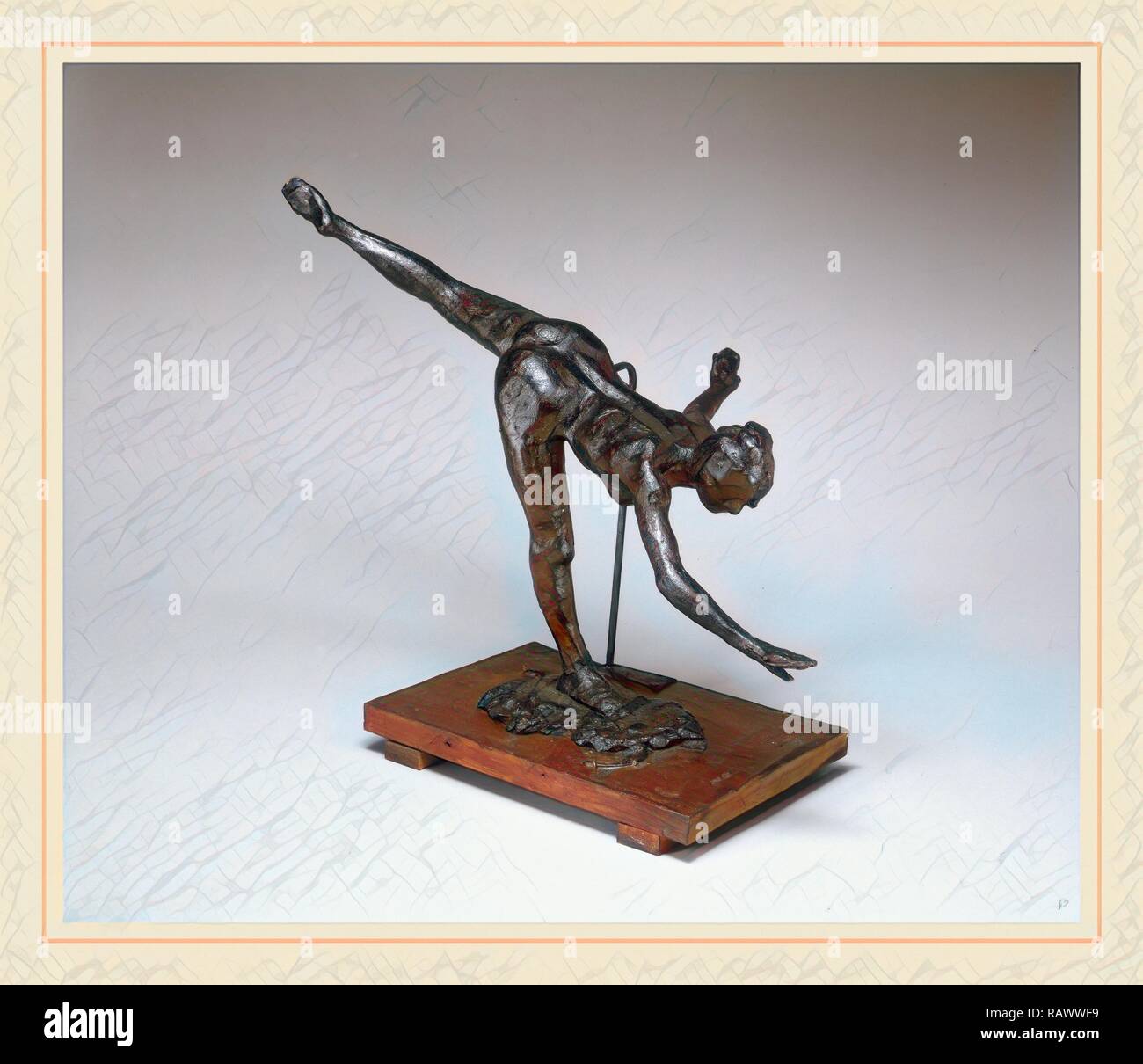 Edgar Degas, Grande Arabesque, Third Time (First Arabesque Penchée ...