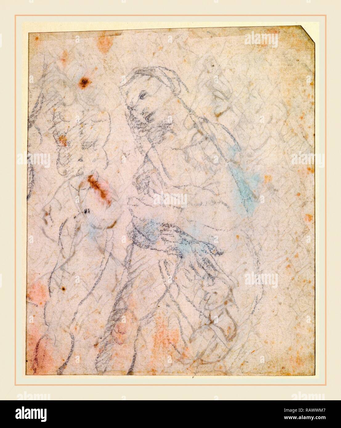 Leonardo da Vinci, Italian (1452-1519), Study of a Madonna [verso ...