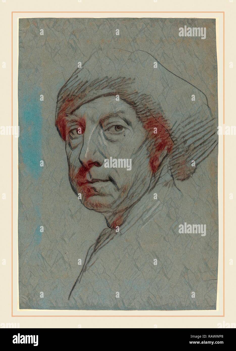 Jonathan Richardson, Sr.,English, (1665-1745), Self-Portrait Wearing a ...