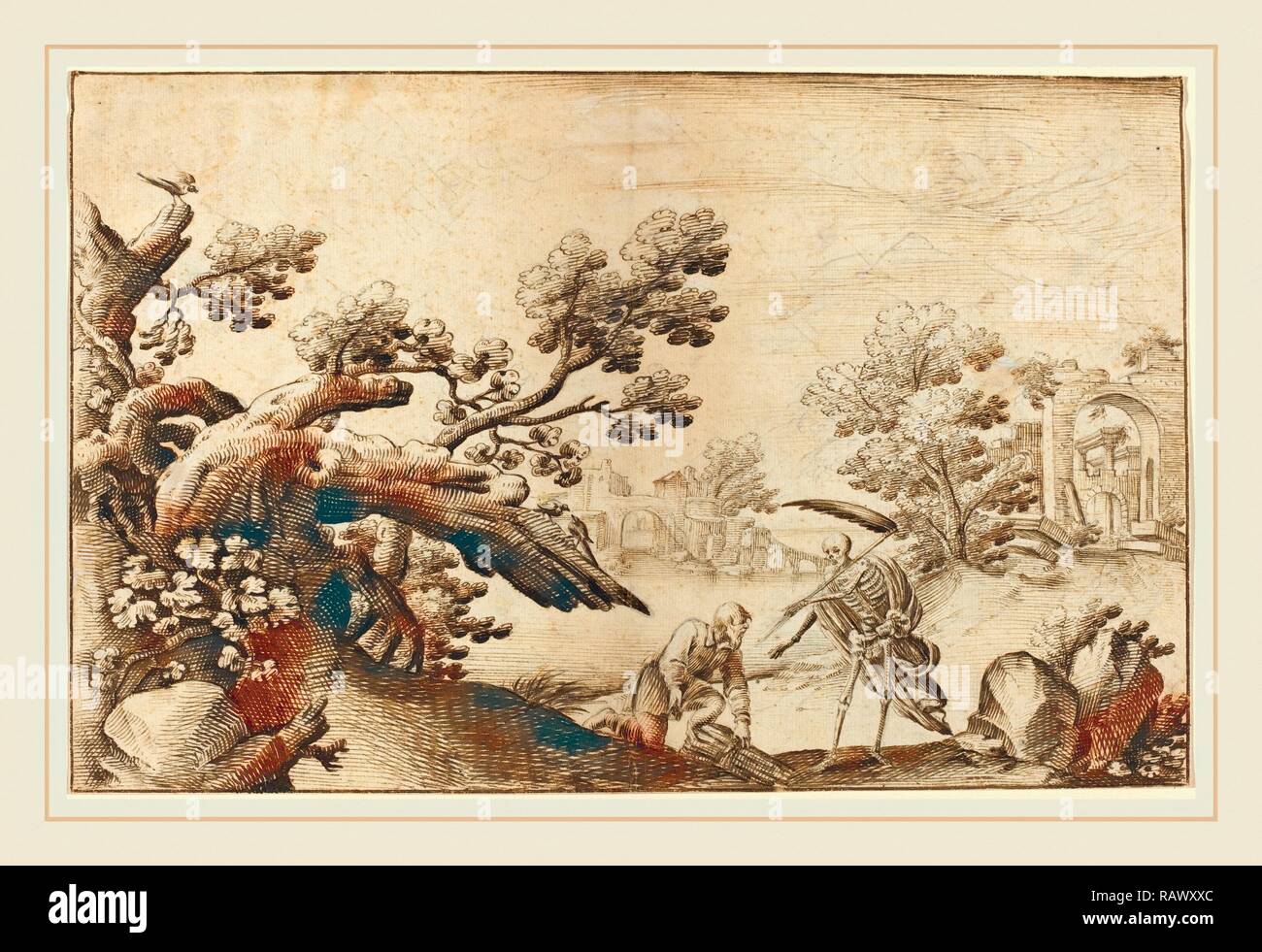 Ercole Bazicaluva, Italian (c. 1610-1661 or after), Death and the ...