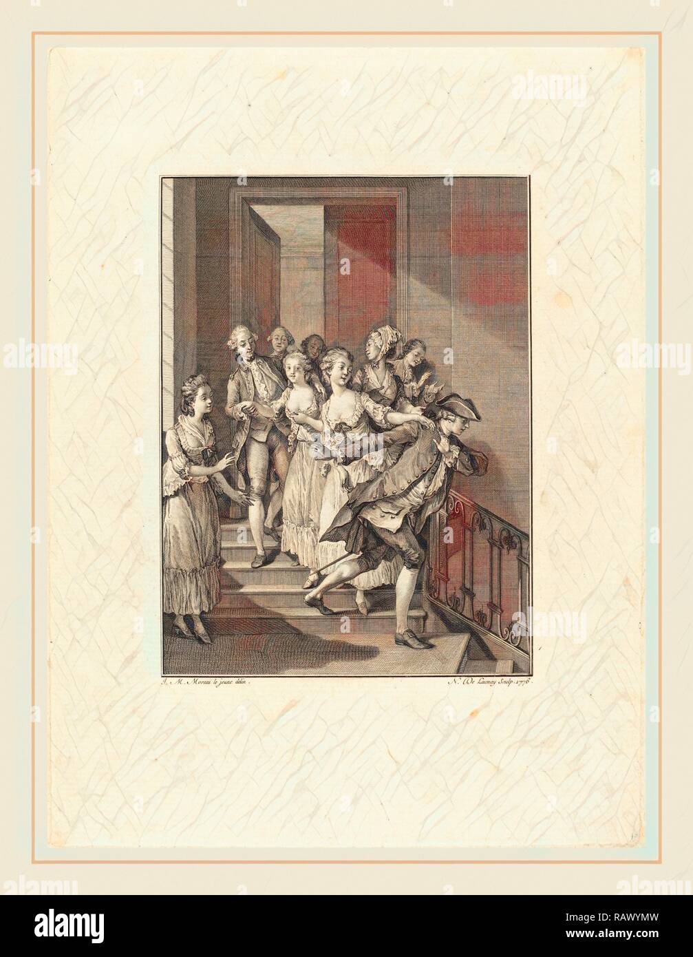 Delaunay after jean michel moreau french hi-res stock photography and ...