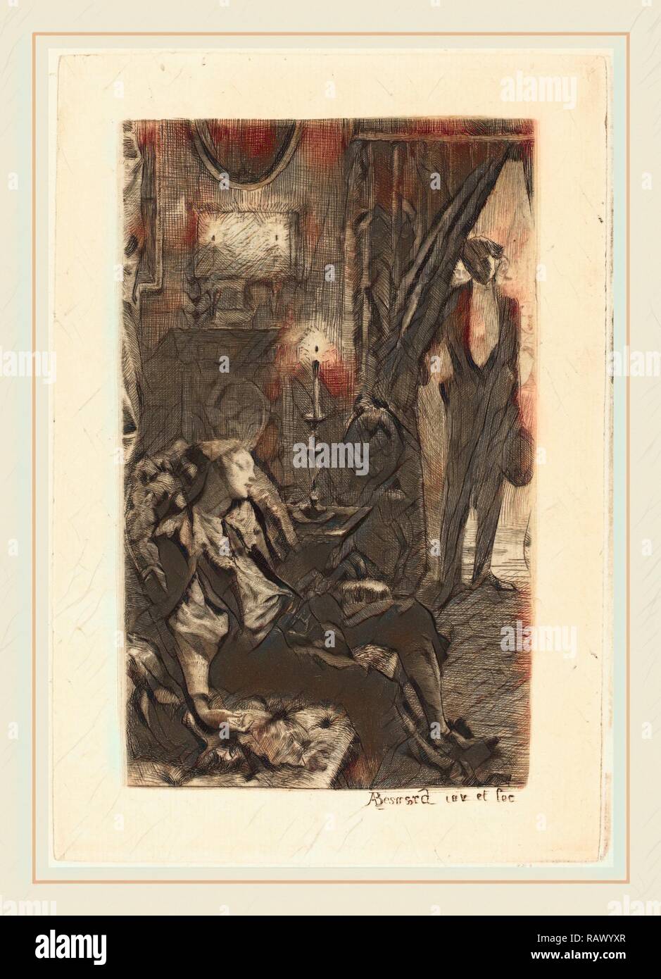 Albert Besnard, French (1849-1934), Iza Sleeping (Le Sommeil d'Iza ...