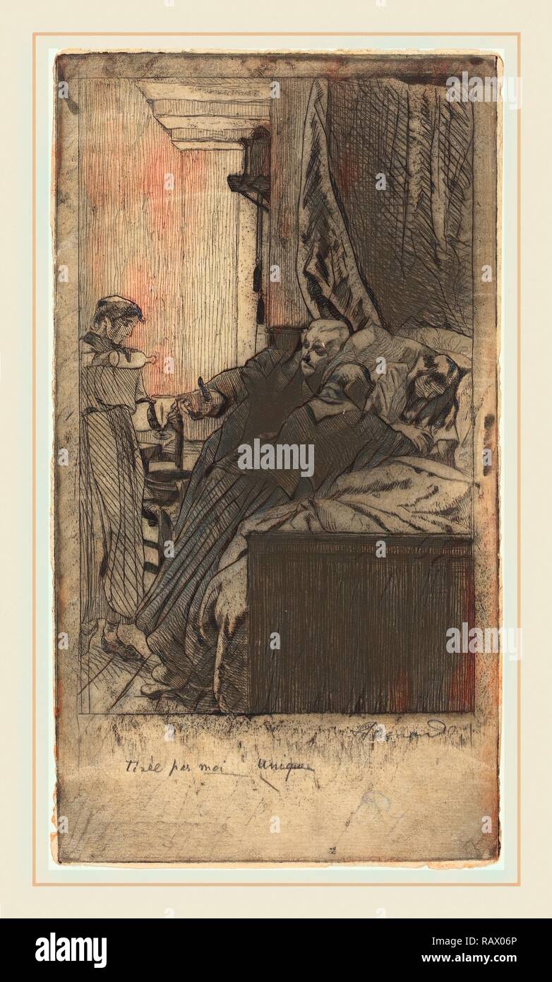 Albert Besnard, French (1849-1934), Sickness (La Maladie), 1884 ...