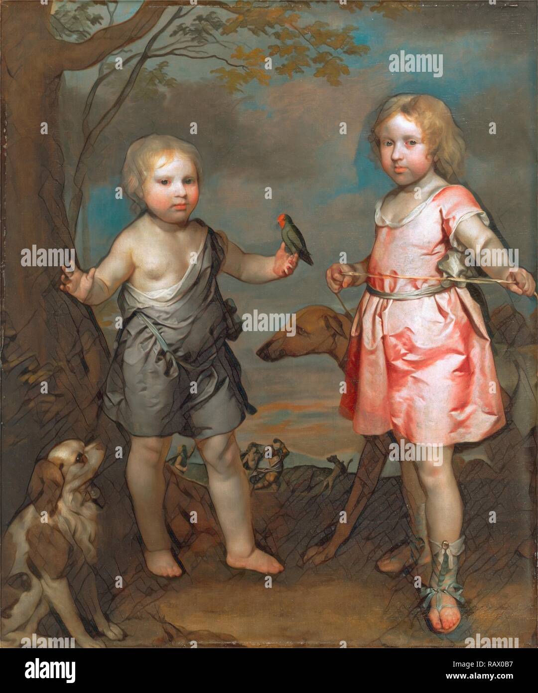 Lord John Hay and Charles, Master of Yester (later 3rd Marquis of ...