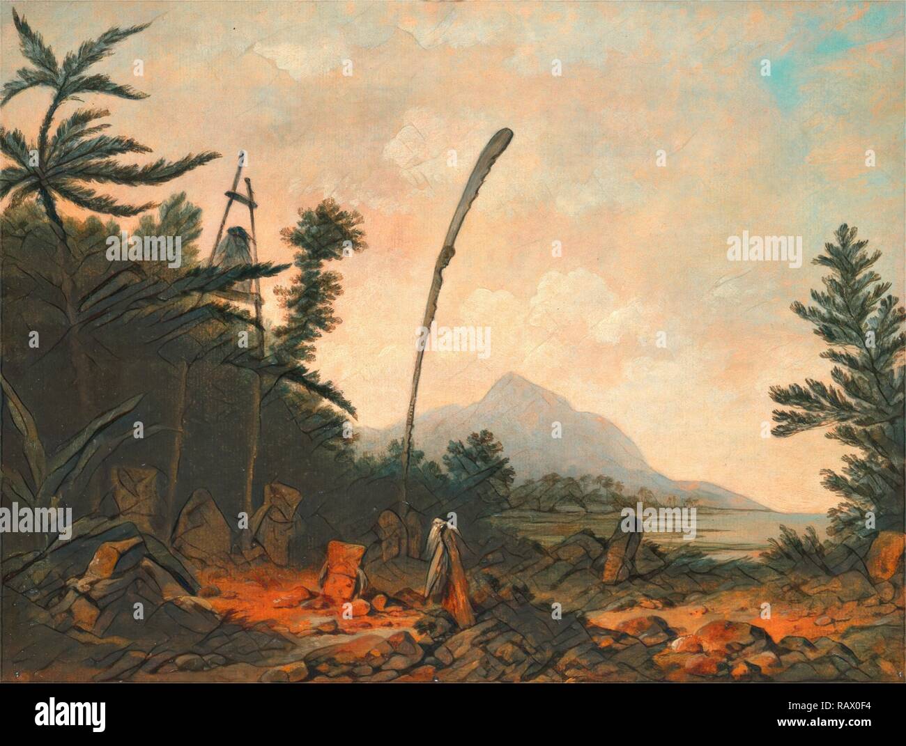 Burial Ground in the South Seas, John Webber, 1752-1793, British ...