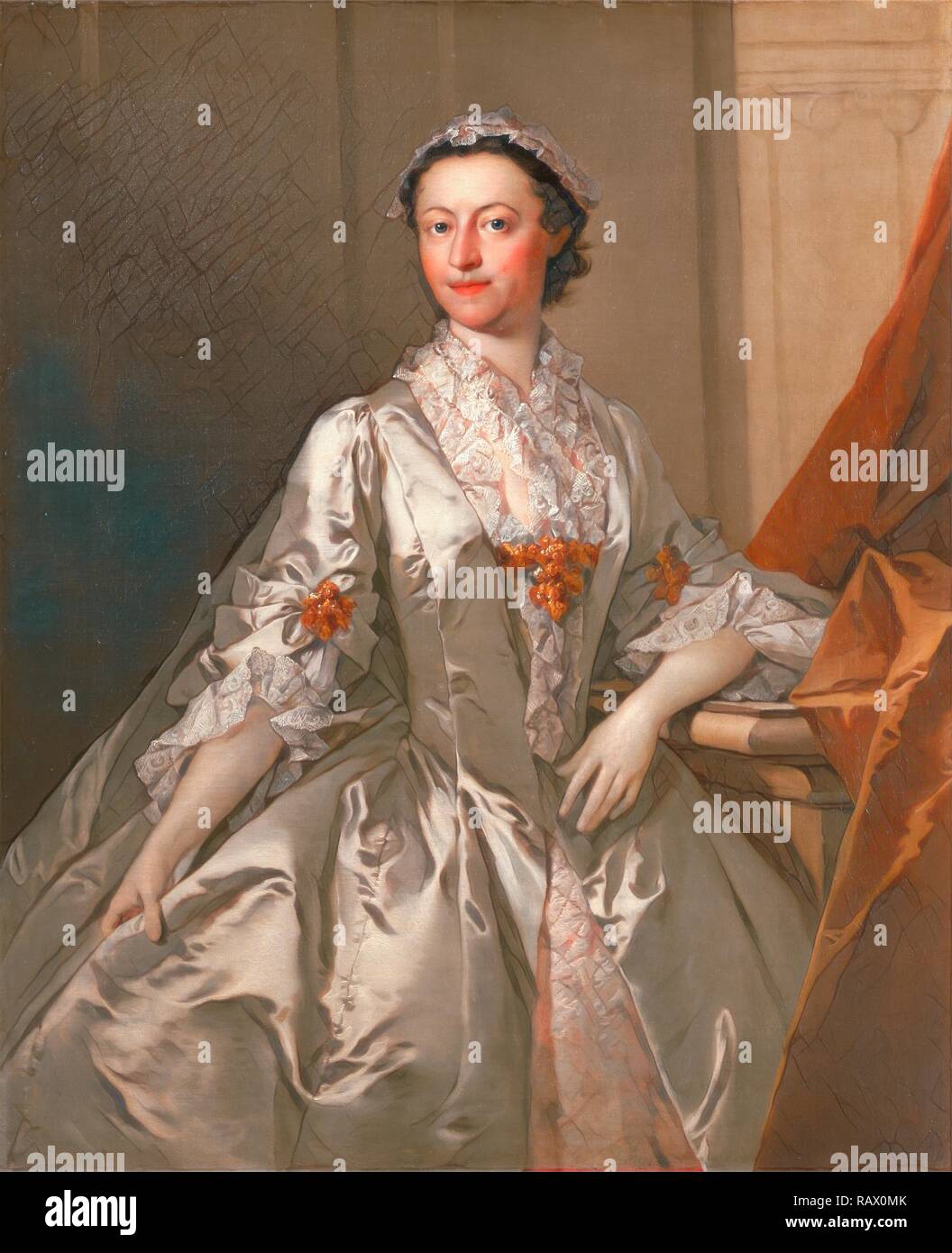 Mrs. Wardle, Thomas Frye, 1710-1762, Irish. Reimagined by Gibon ...