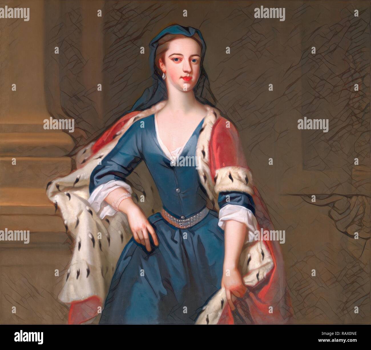 Lady Anne Cavendish (daughter of Elihu Yale ?), Jonathan Richardson the ...