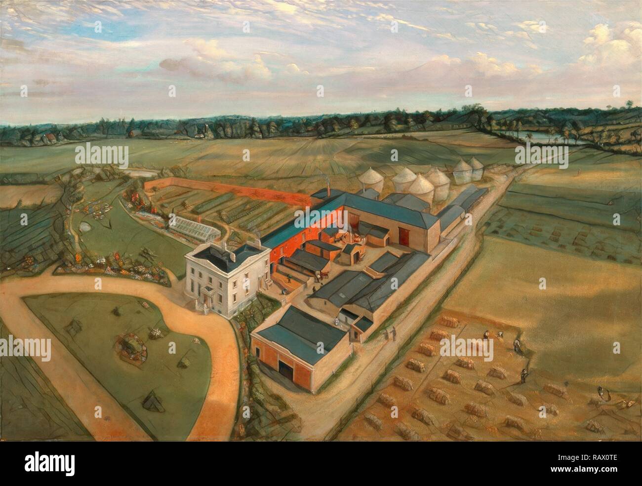 Tiptree Hall and Farm, Essex, William Brown, 1788-1859, British ...