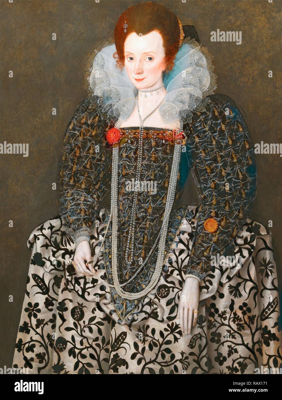 Portrait of a Woman, Traditionally Identified as Mary Clopton (born ...