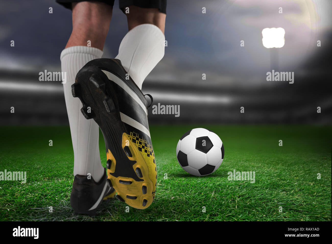 Professional football boots hi-res stock photography and images - Alamy