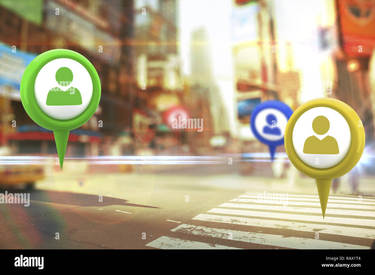 Composite image of green application symbol Stock Photo - Alamy