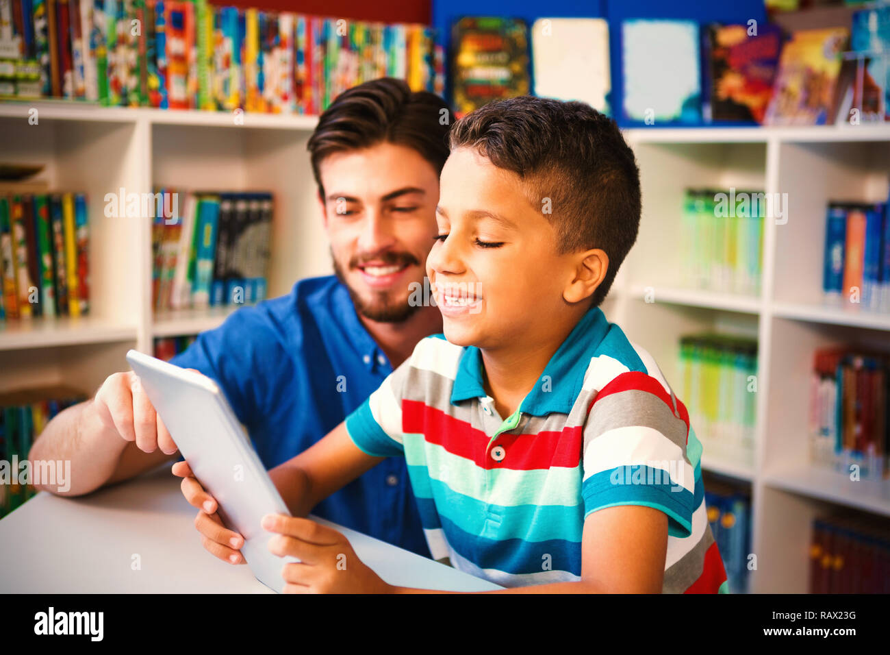 Digital student teacher hi-res stock photography and images - Alamy