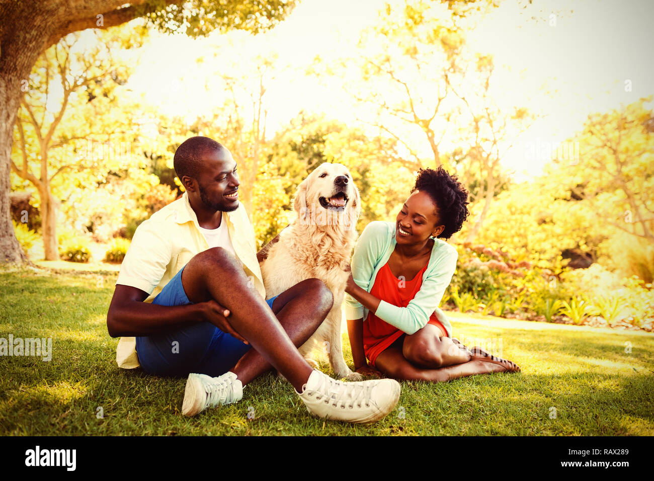 Posing with dog hi-res stock photography and images - Alamy