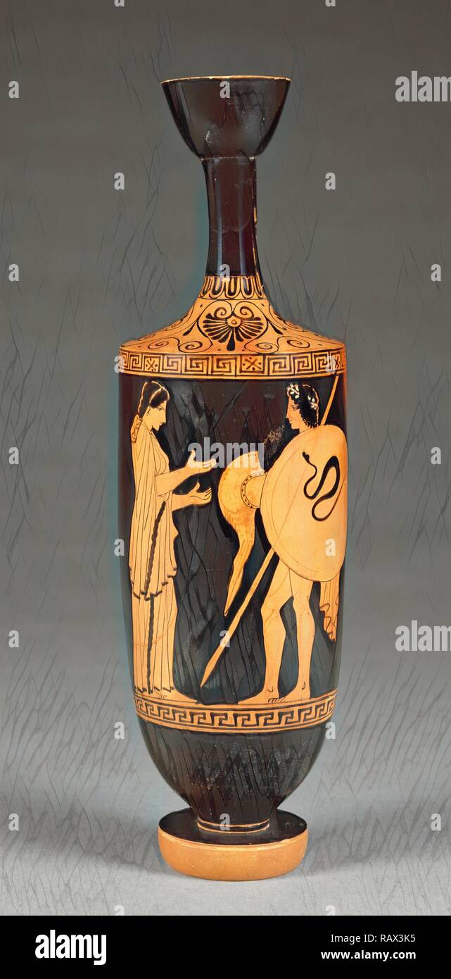 Attic Red-Figure Lekythos, Phiale Painter, Greek (Attic), active about ...