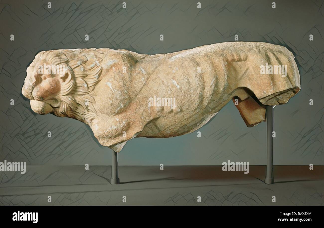 Funerary lion hi-res stock photography and images - Alamy