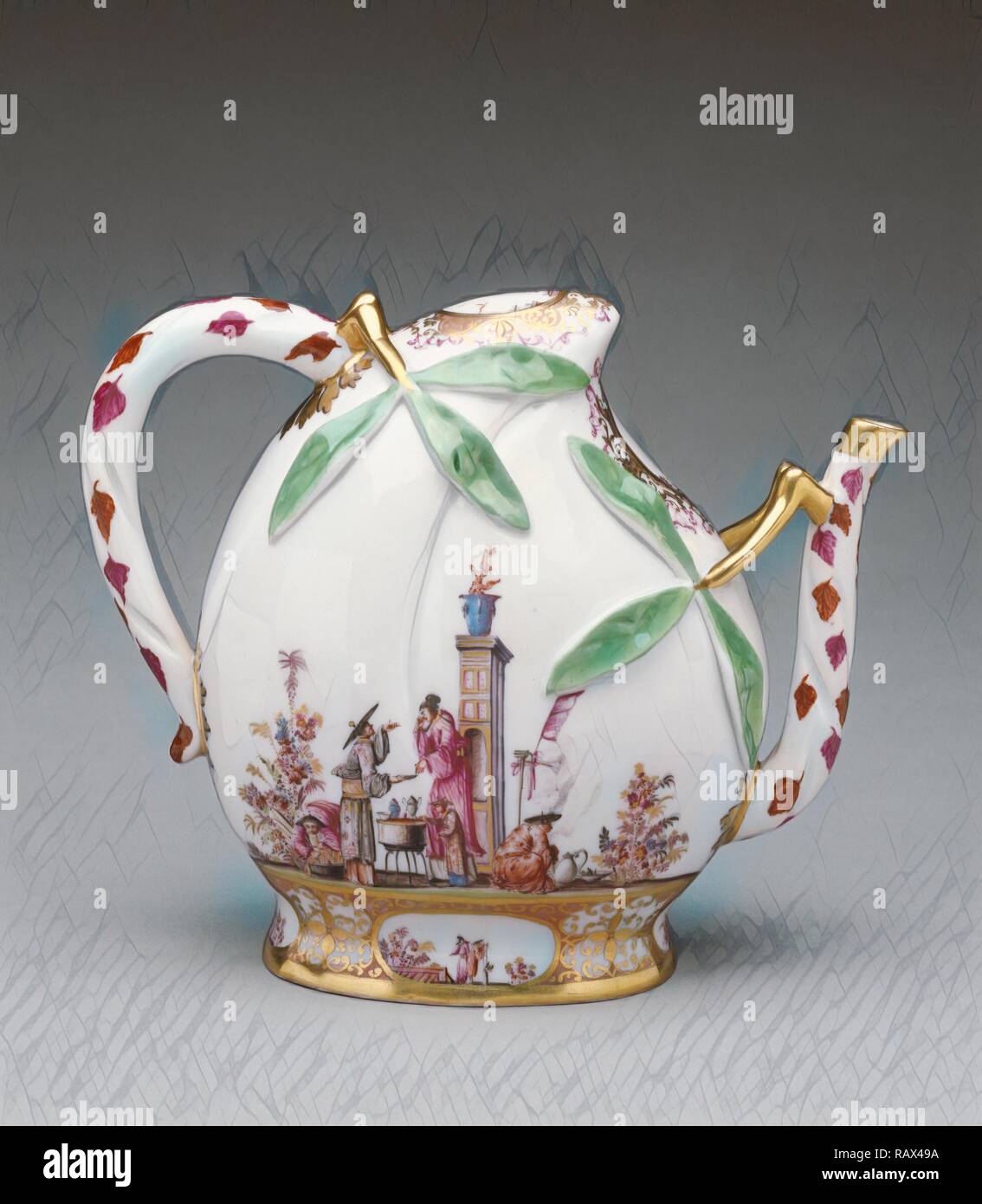 Wine Pot, Studio of Johann Gregor Höroldt, German, 1696 - 1775, active ...