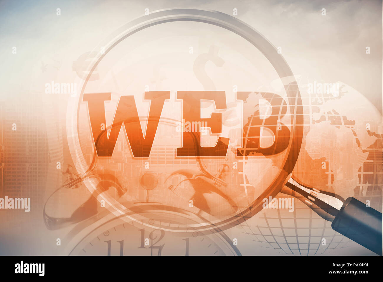 Finance word showing online hi-res stock photography and images - Alamy