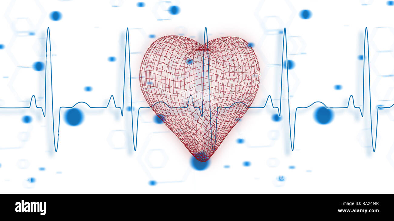 Composite image of vector image ofÃ‚Â 3d heart shape Stock Photo - Alamy