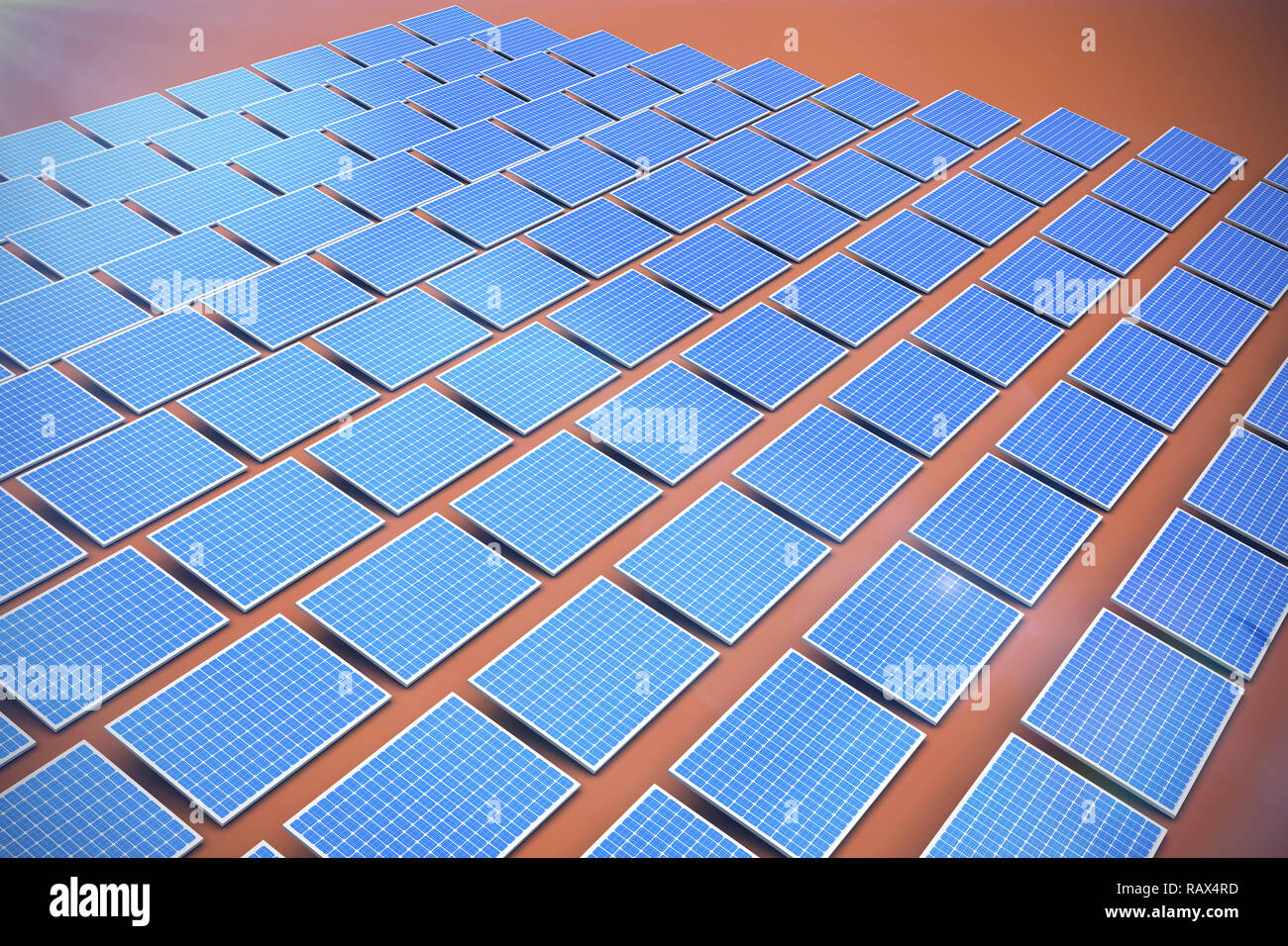 Composite image of solar panels Stock Photo - Alamy