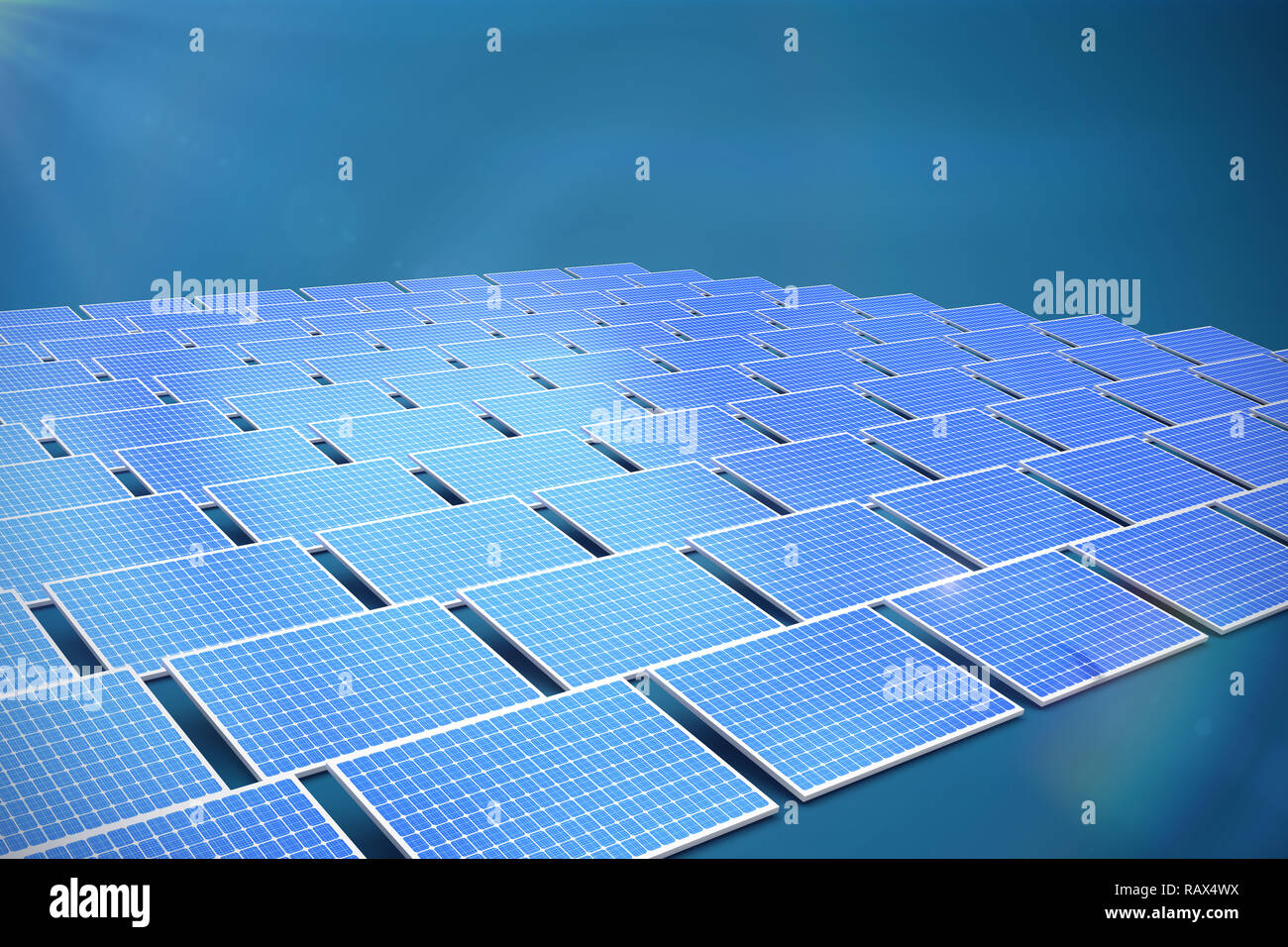 Composite image of solar panels Stock Photo - Alamy