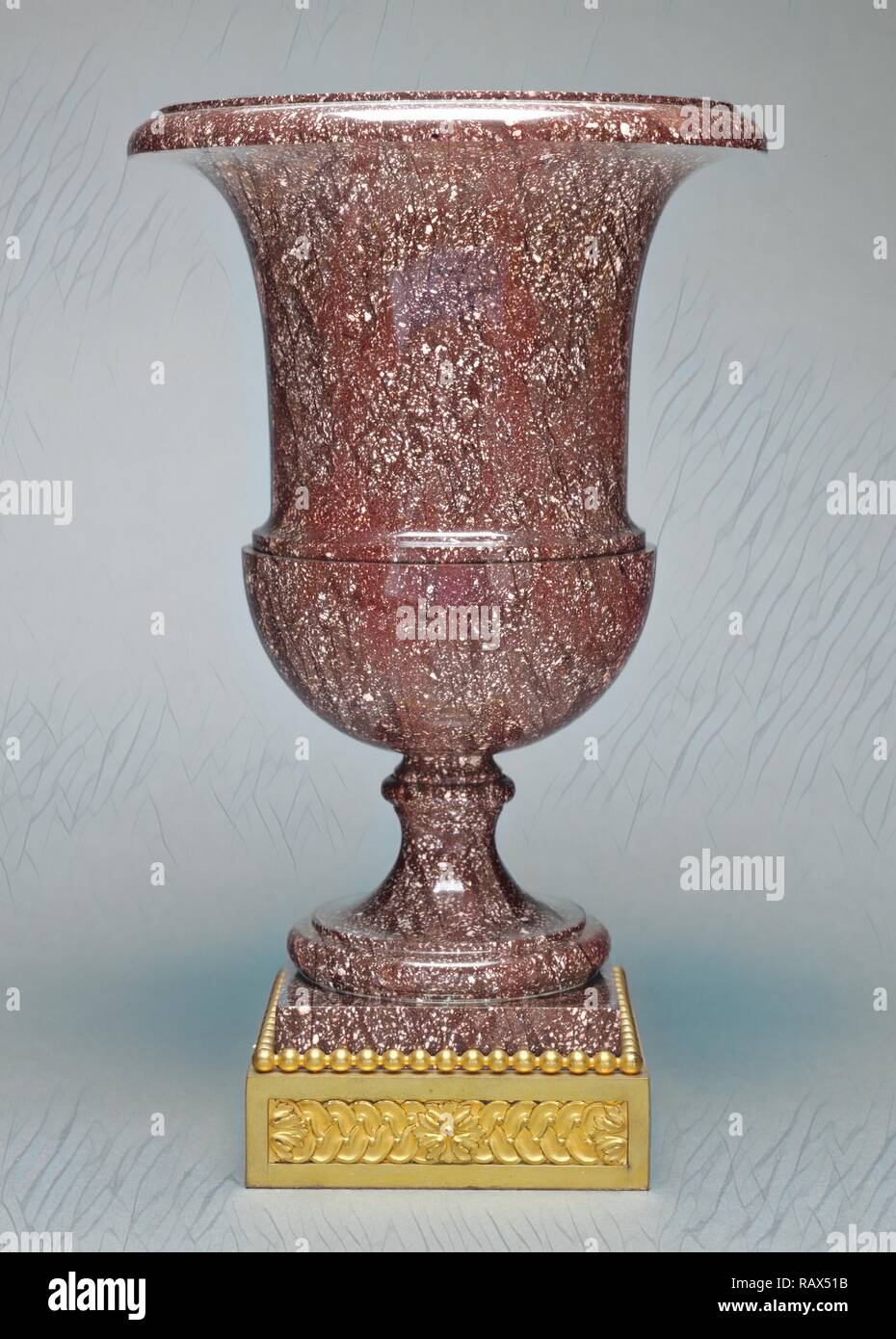 Pair of Urns, Unknown, about 1780, Porphyry, gilt bronze, Various, see ...