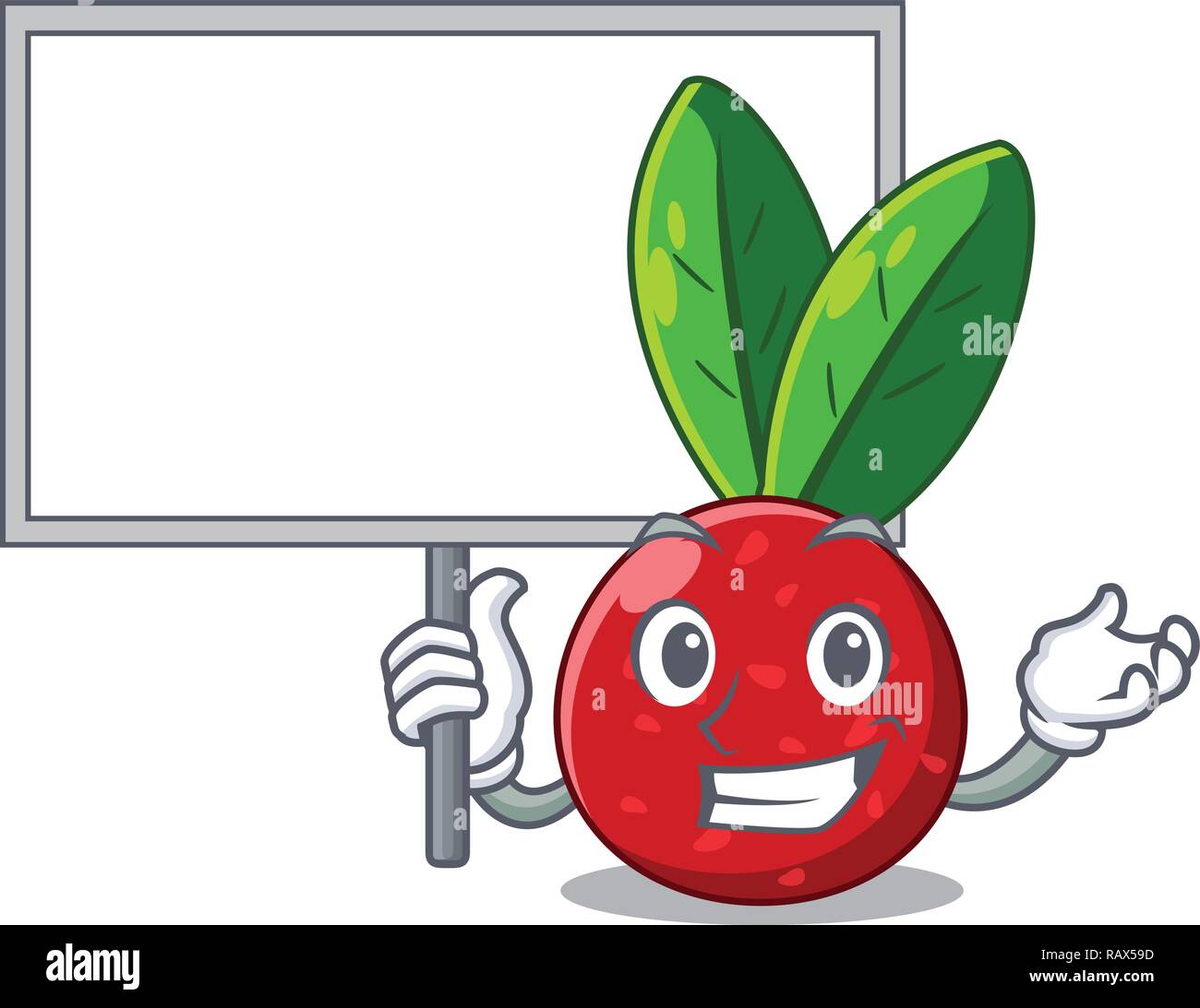 Bring board yangmei fruit in a cartoon basket Stock Vector Image & Art ...