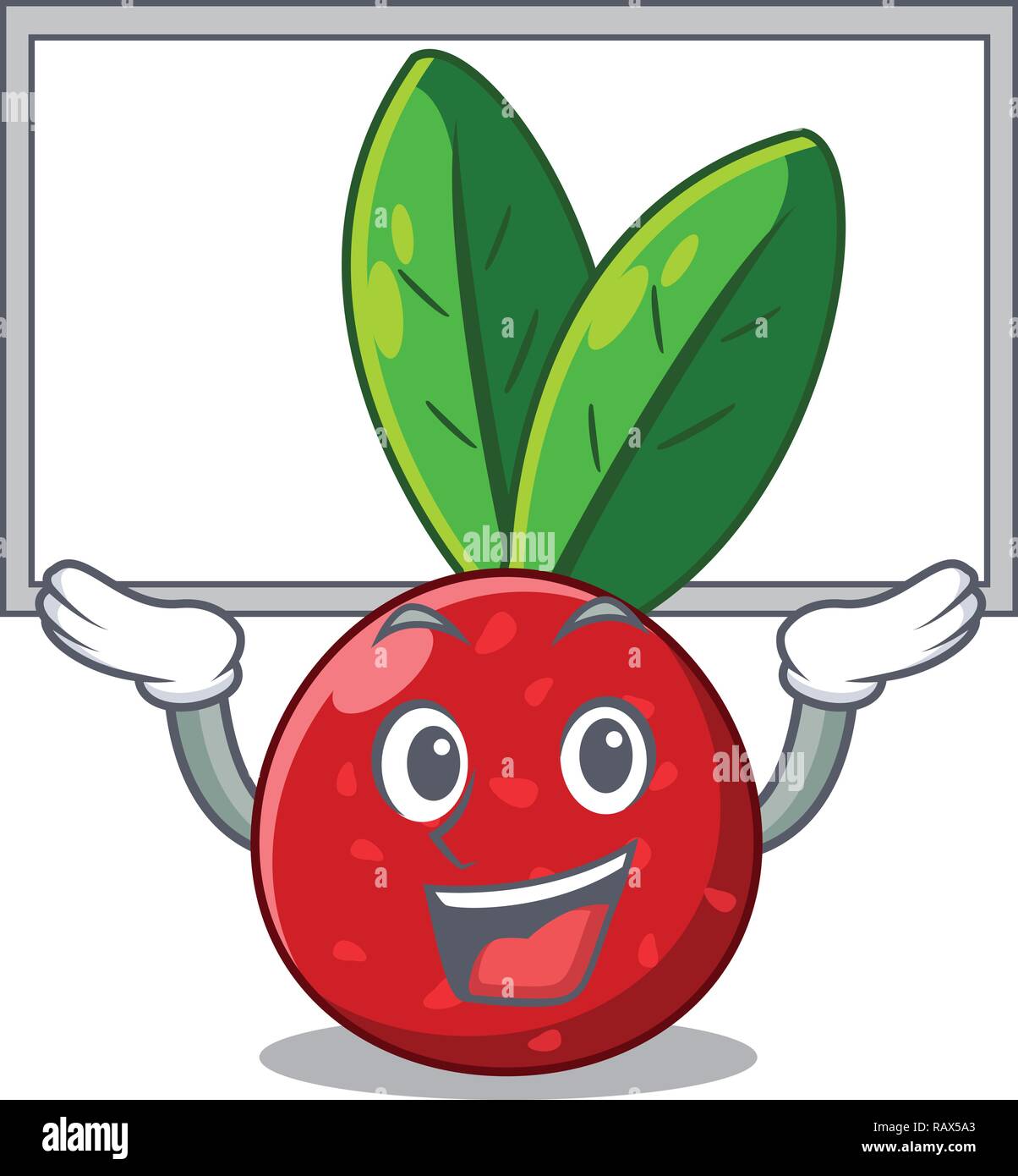 Up board yangmei fruit in a cartoon basket Stock Vector Image & Art - Alamy