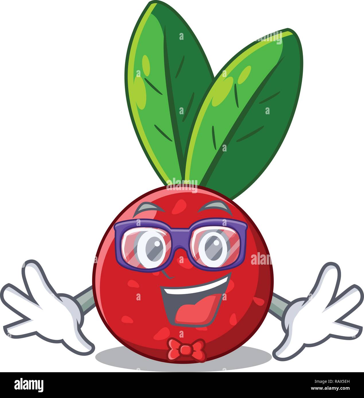 Geek sliced fruit yangmei on character plate Stock Vector Image & Art ...