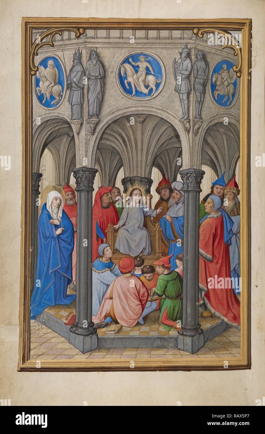 Jesus Among the Doctors, Simon Bening, Flemish, about 1483 - 1561 ...