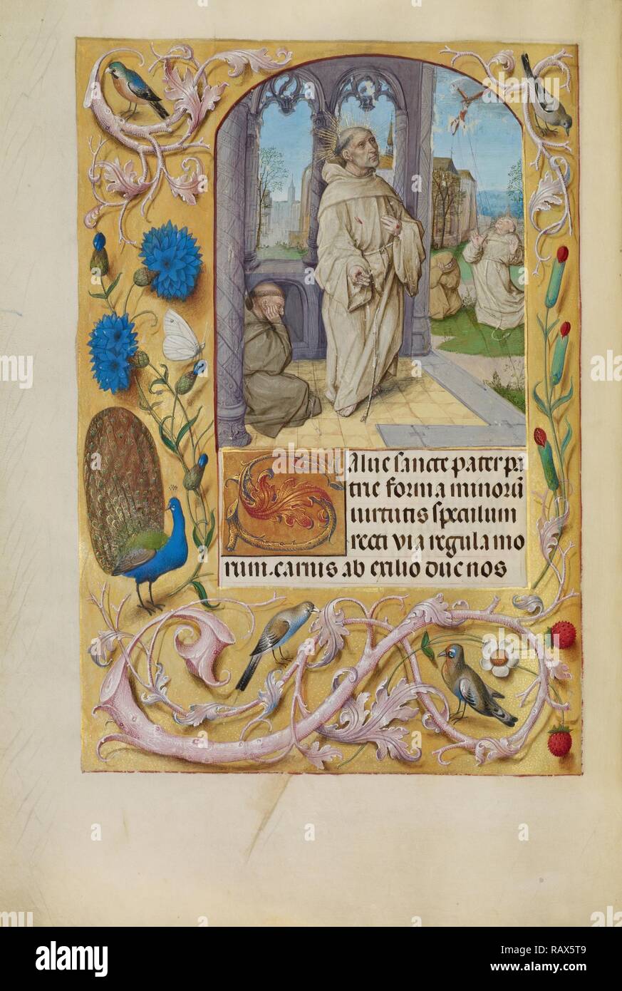 The Stigmatization of Saint Francis, Master of the Lübeck Bible, Bruges ...
