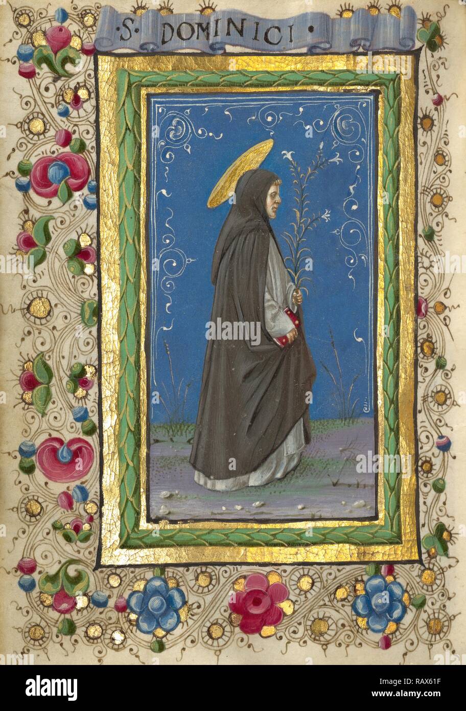 Saint Dominic, Taddeo Crivelli, Italian, died about 1479, active about ...