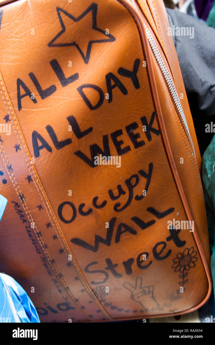 Occupy Wall Street Stock Photo - Alamy