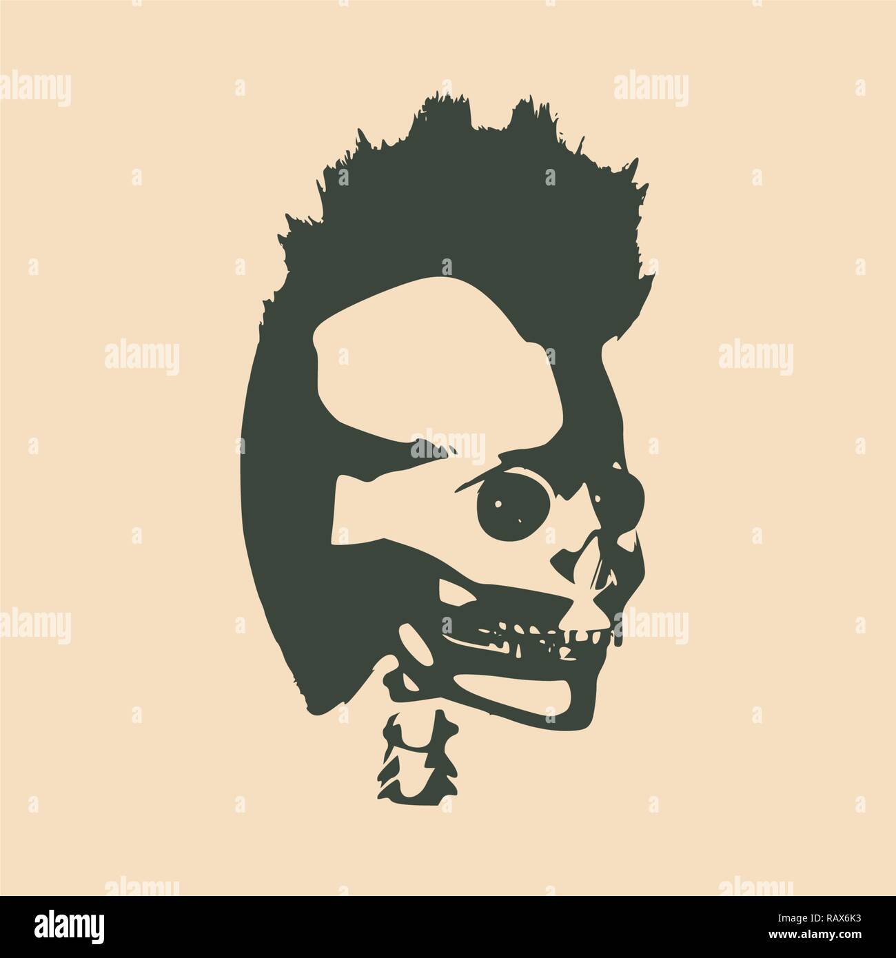 Detailed skeletal illustration Stock Vector Images - Alamy