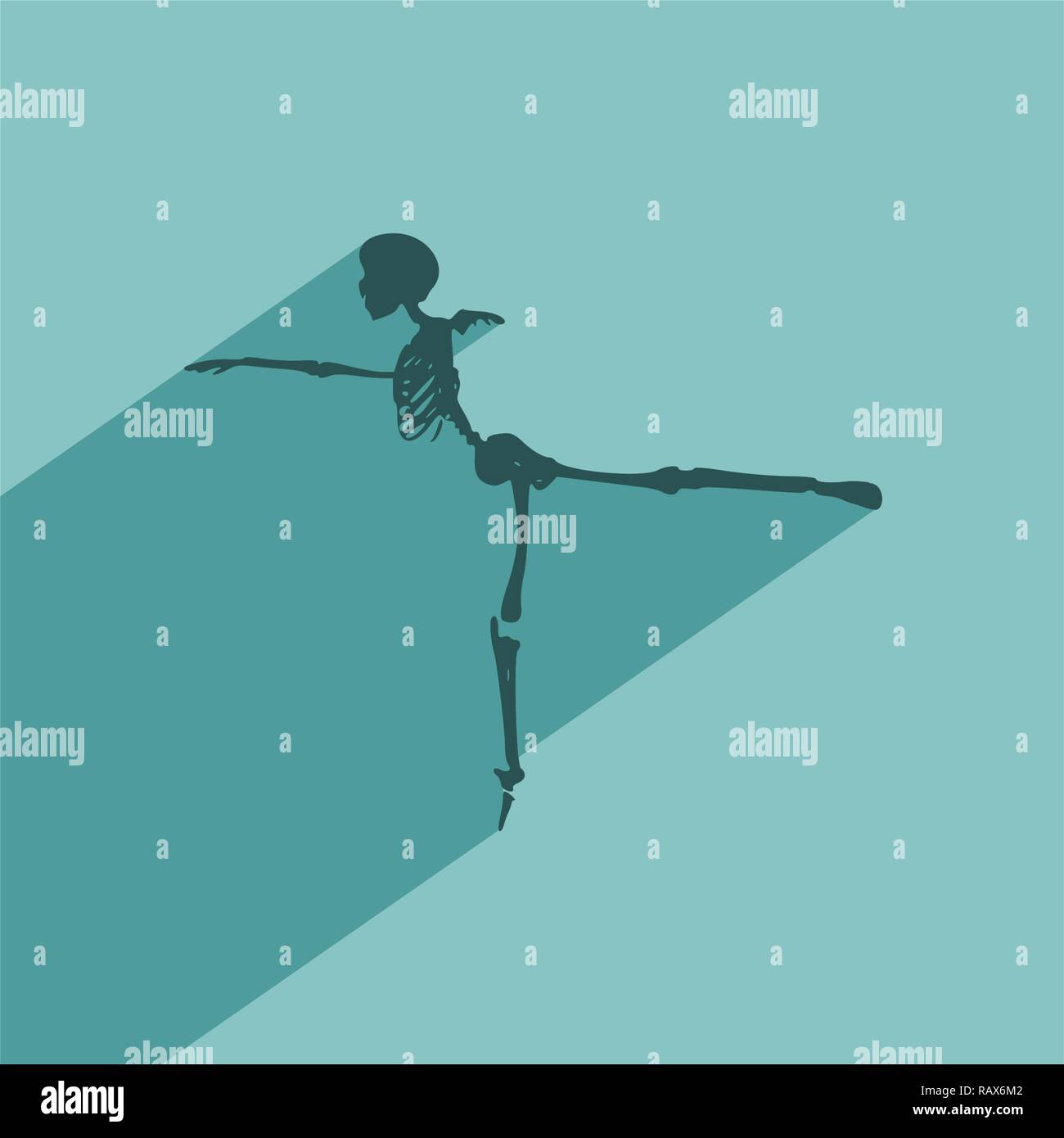 Human spine dance Stock Vector Images - Alamy