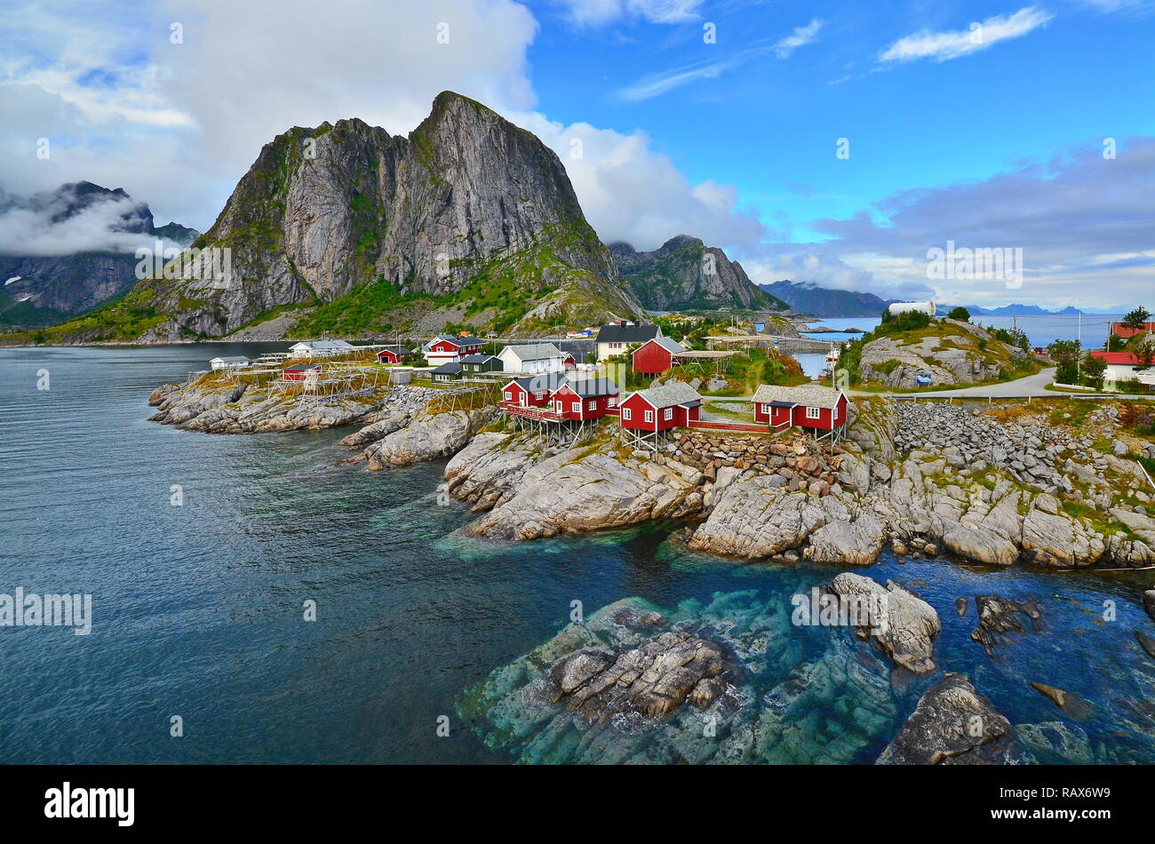 lofoten island in norway Stock Photo - Alamy
