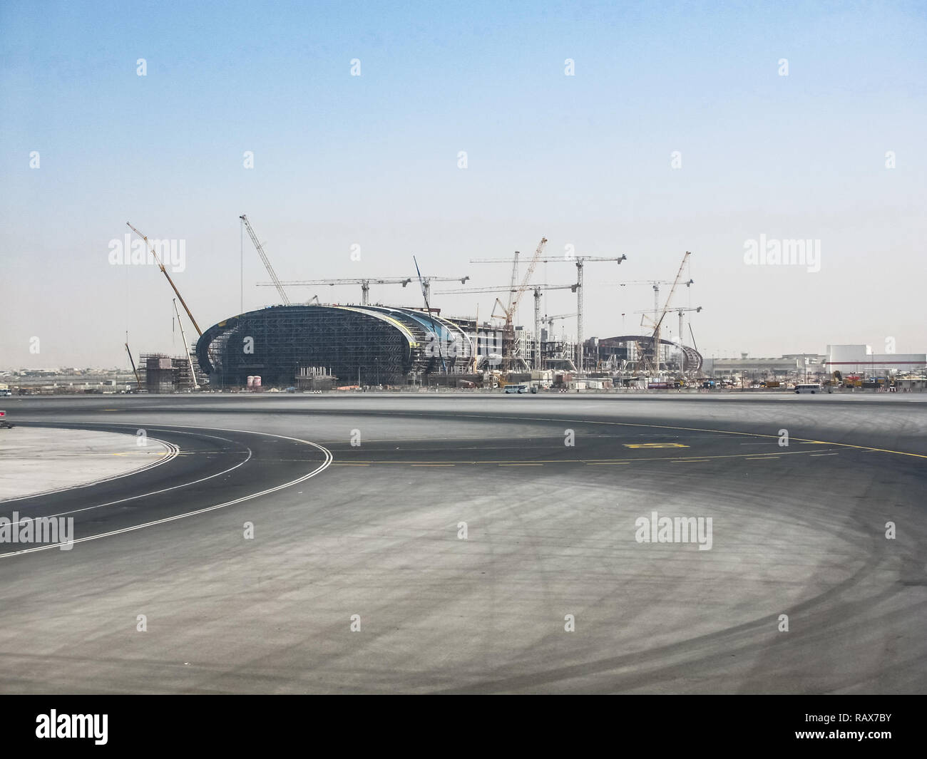 Dubai Airport, UAE - June 11, 2010: Dubai Passenger Airport in the ...
