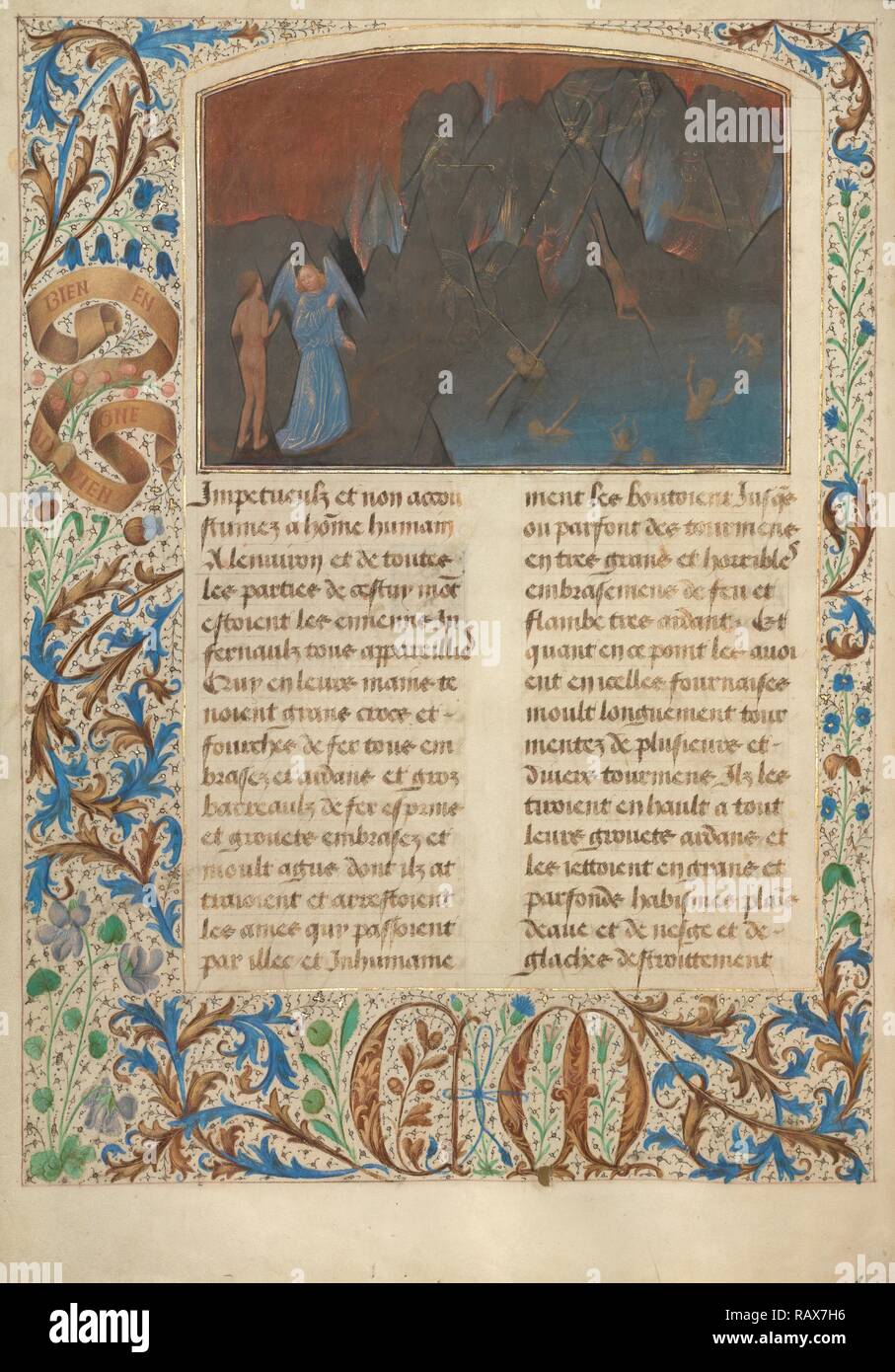 The Torment of Unbelievers and Heretics, Simon Marmion, Flemish, active ...