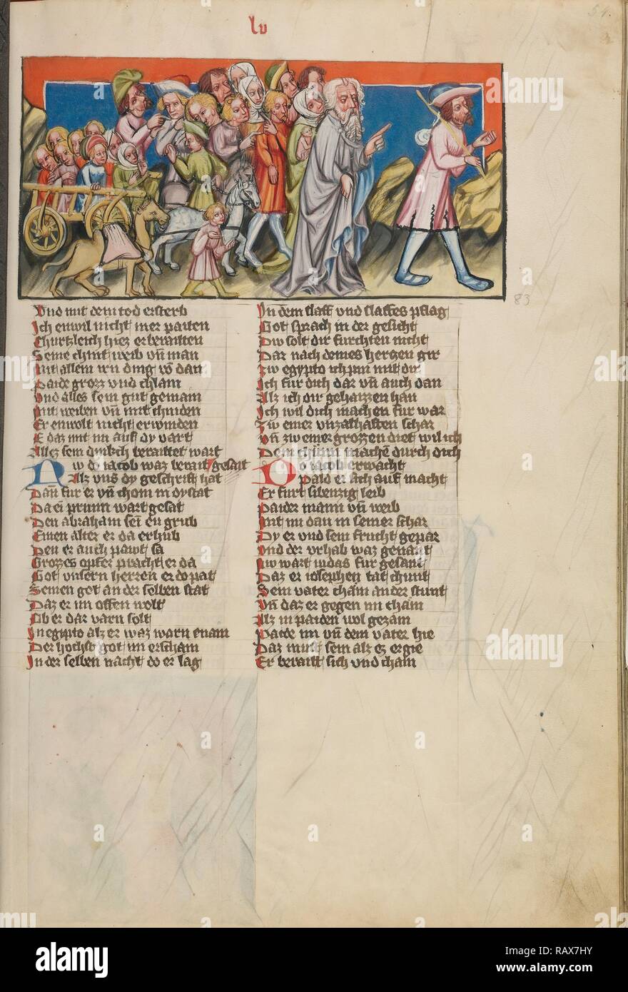 Jacob's Journey to Egypt, Unknown, Regensburg, Bavaria, Germany, Europe ...