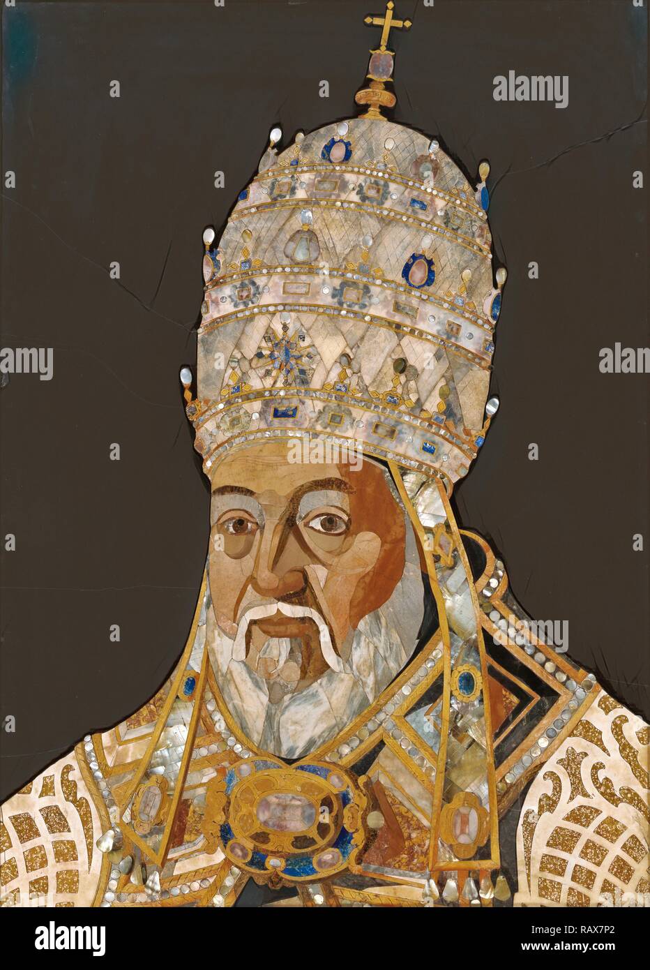 Portrait of Pope Clement VIII (Ippolito Aldobrandini), Designed by ...