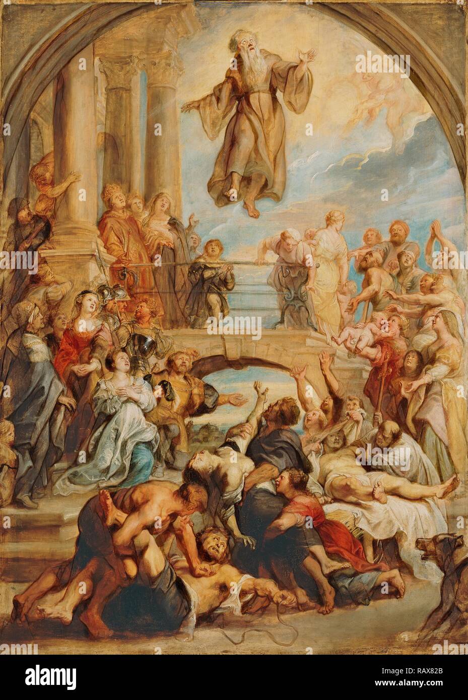 The Miracles of Saint Francis of Paola, Peter Paul Rubens, Flemish, 1577 - 1640, about 1627 ...