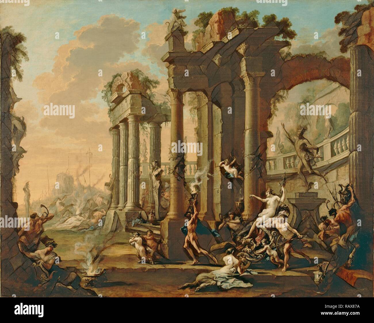 The Triumph of Venus, Alessandro Magnasco, Italian (Genoese), 1667 ...